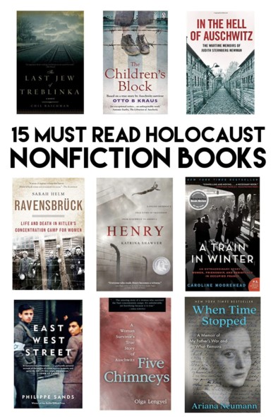 15 Nonfiction WWII Books To Read About the Holocaust - Carry On Bailey