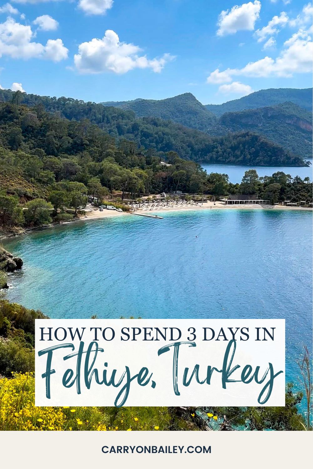 3 Day Fethiye Itinerary: Turkey's Turquoise Coast Guide - Carry On Bailey